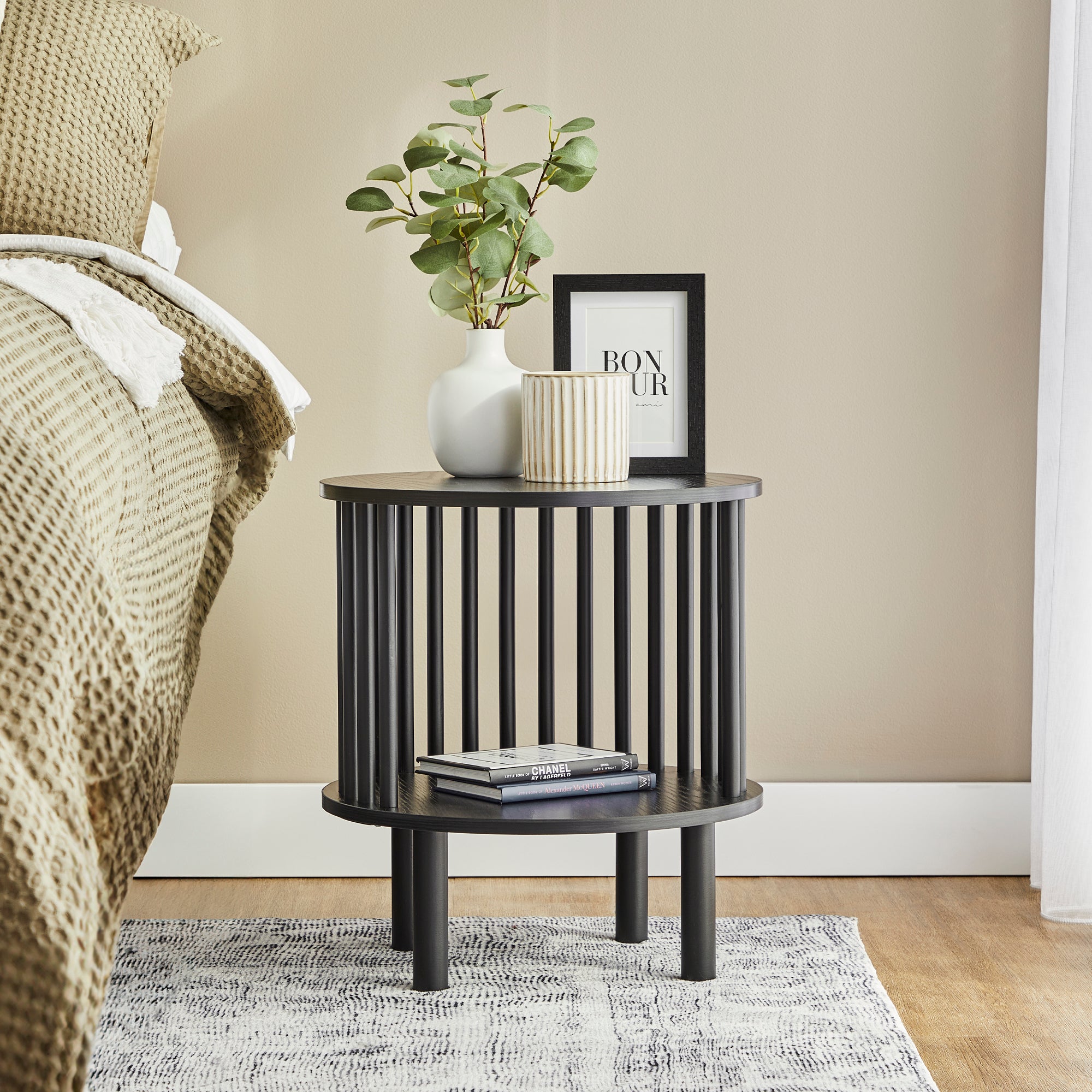 Halo Side Table Black