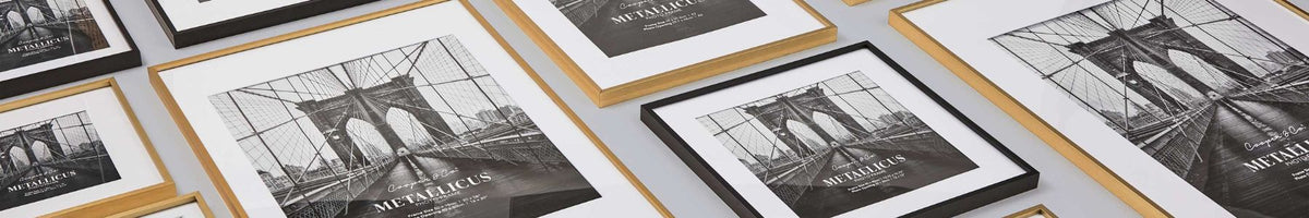 Metal Photo Frames in Simple, Modern Styles