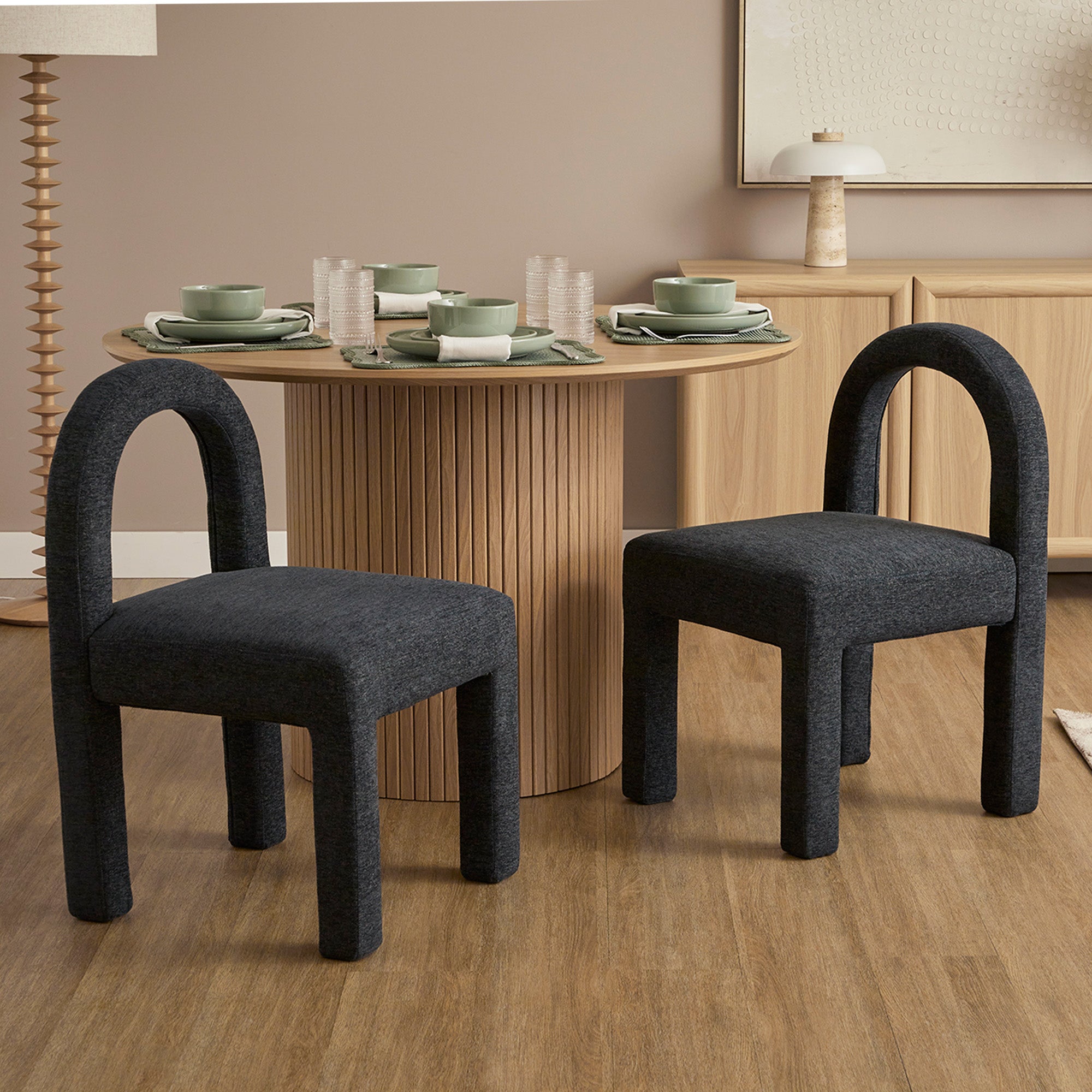 Alexis Set of 2 Dining Chairs Indigo