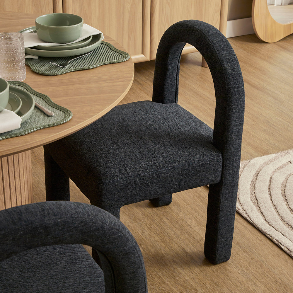 Alexis Set of 2 Dining Chairs Indigo
