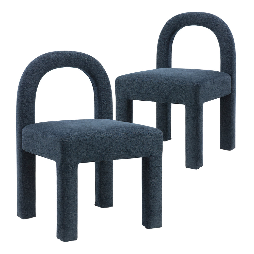 Alexis Set of 2 Dining Chairs Indigo
