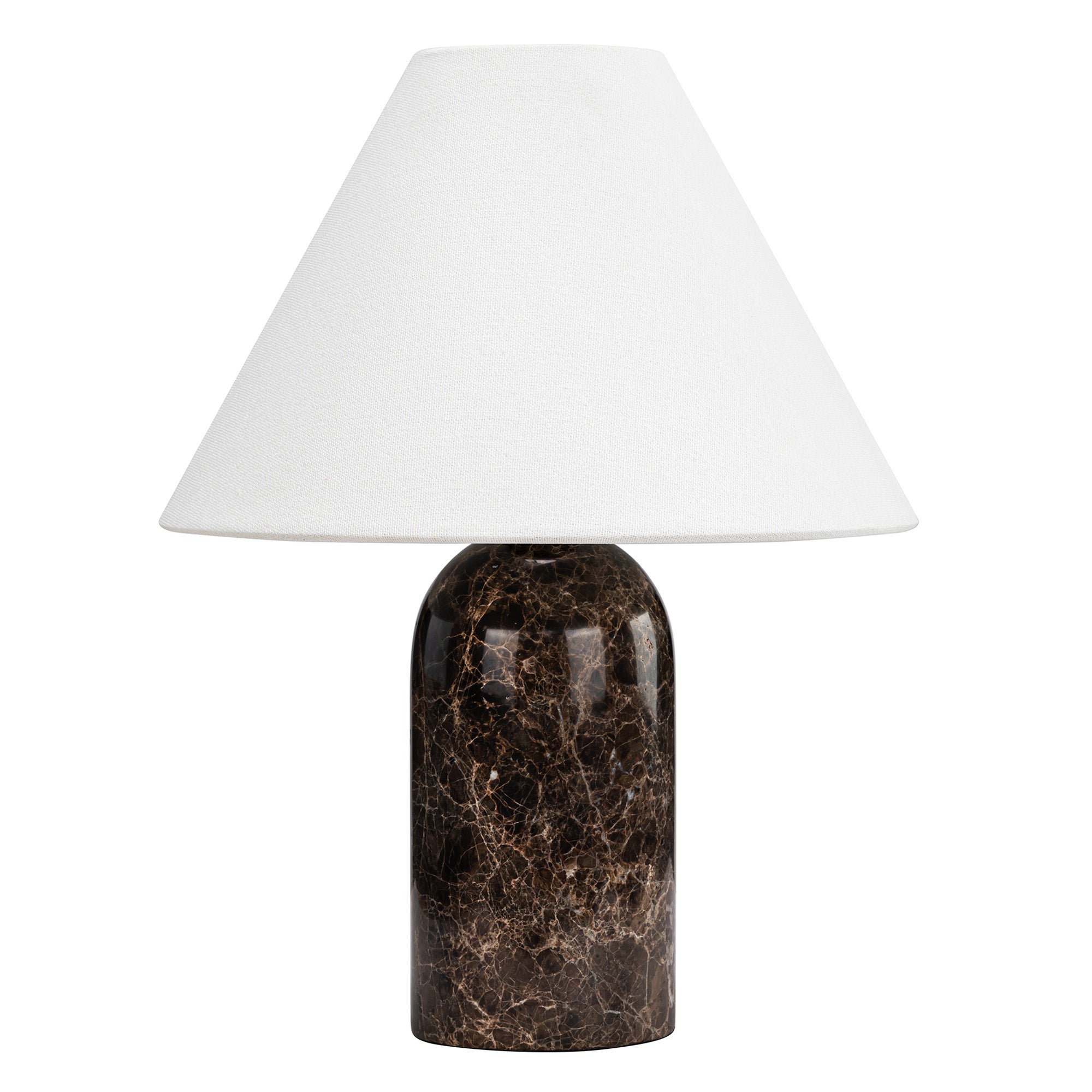 Arabella Marble Table Lamp Cocoa