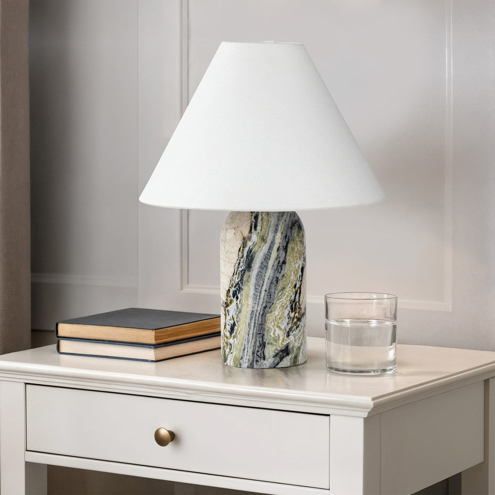 Arabella Marble Table Lamp Jade