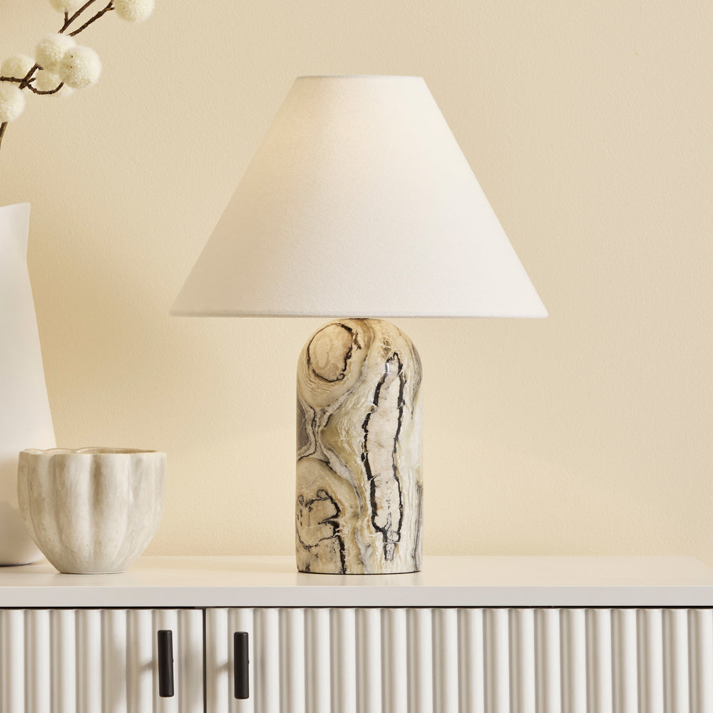Arabella Marble Table Lamp Jade (Set of 2)