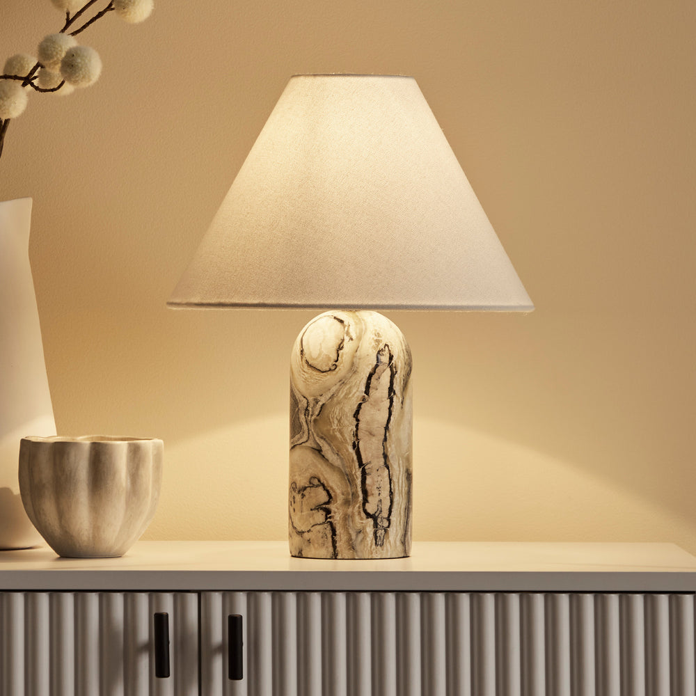 Arabella Marble Table Lamp Jade (Set of 2)