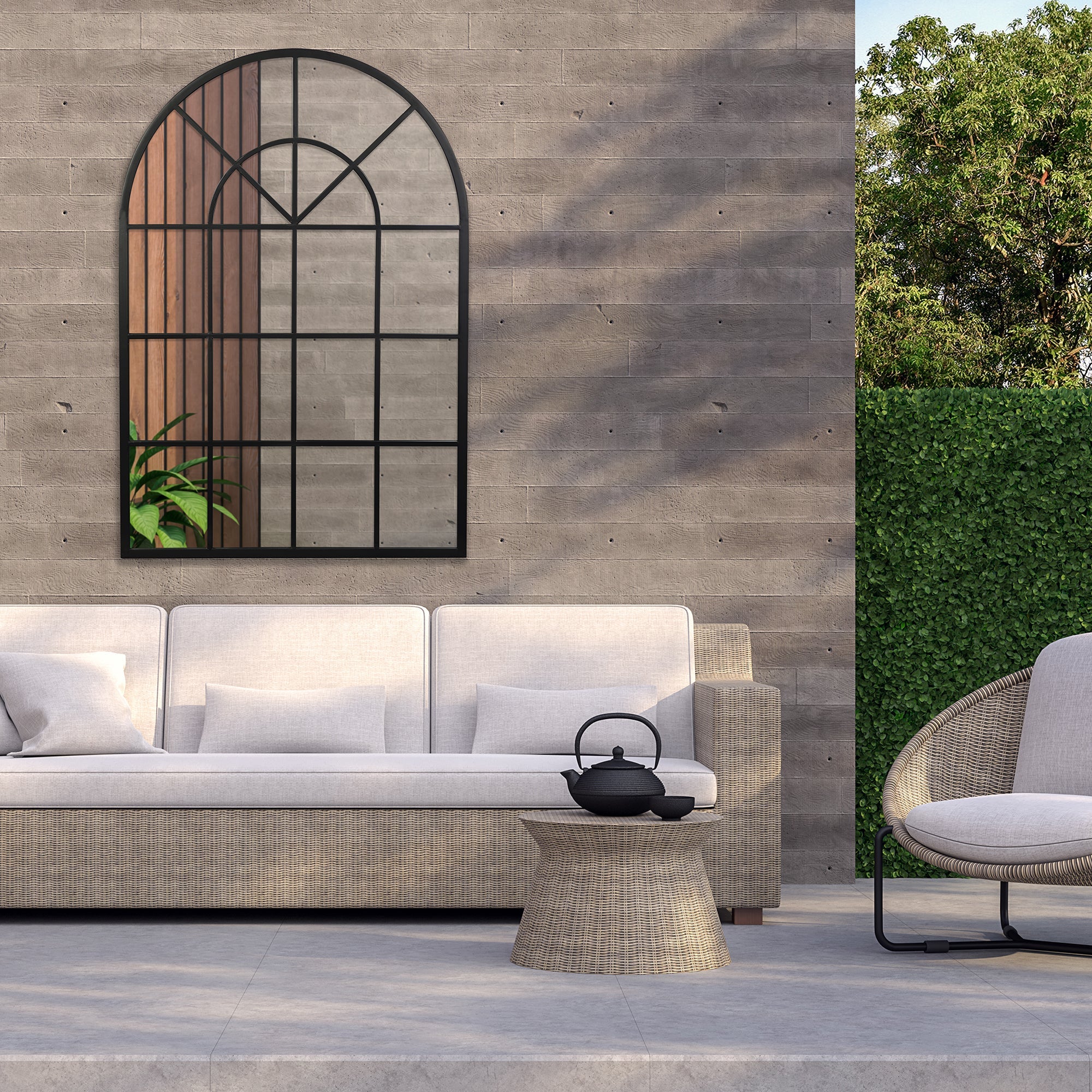 Grace Arch Mirror - Enhance Your Space Indoors and Outdoors | 135cm Height