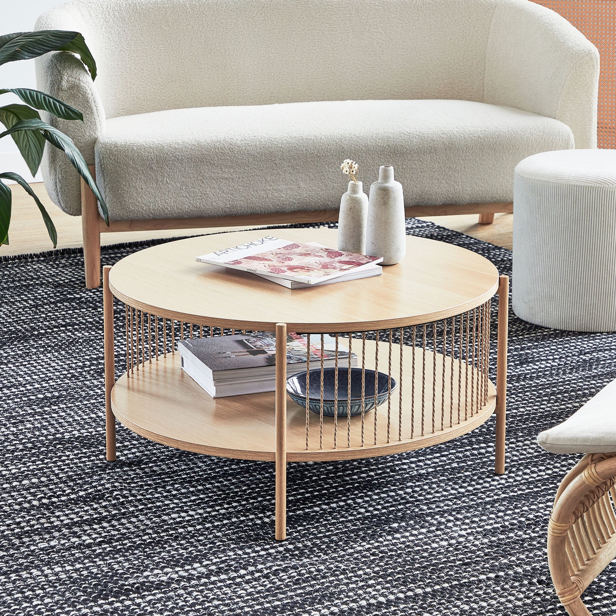 Cooper & Co. Harbour 76cm Coffee Table - Modern Elegance