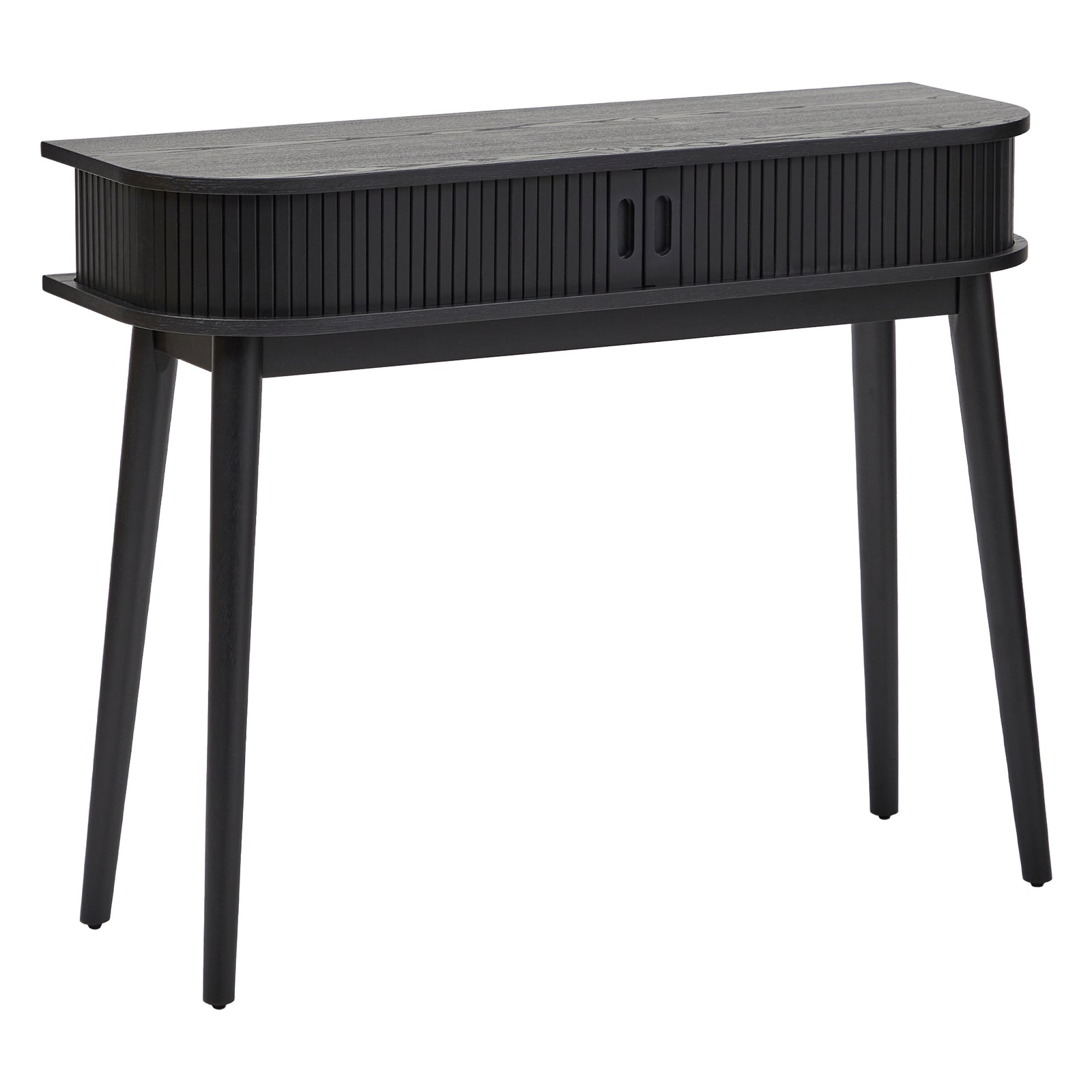 Curve Console Table Black (100cm)