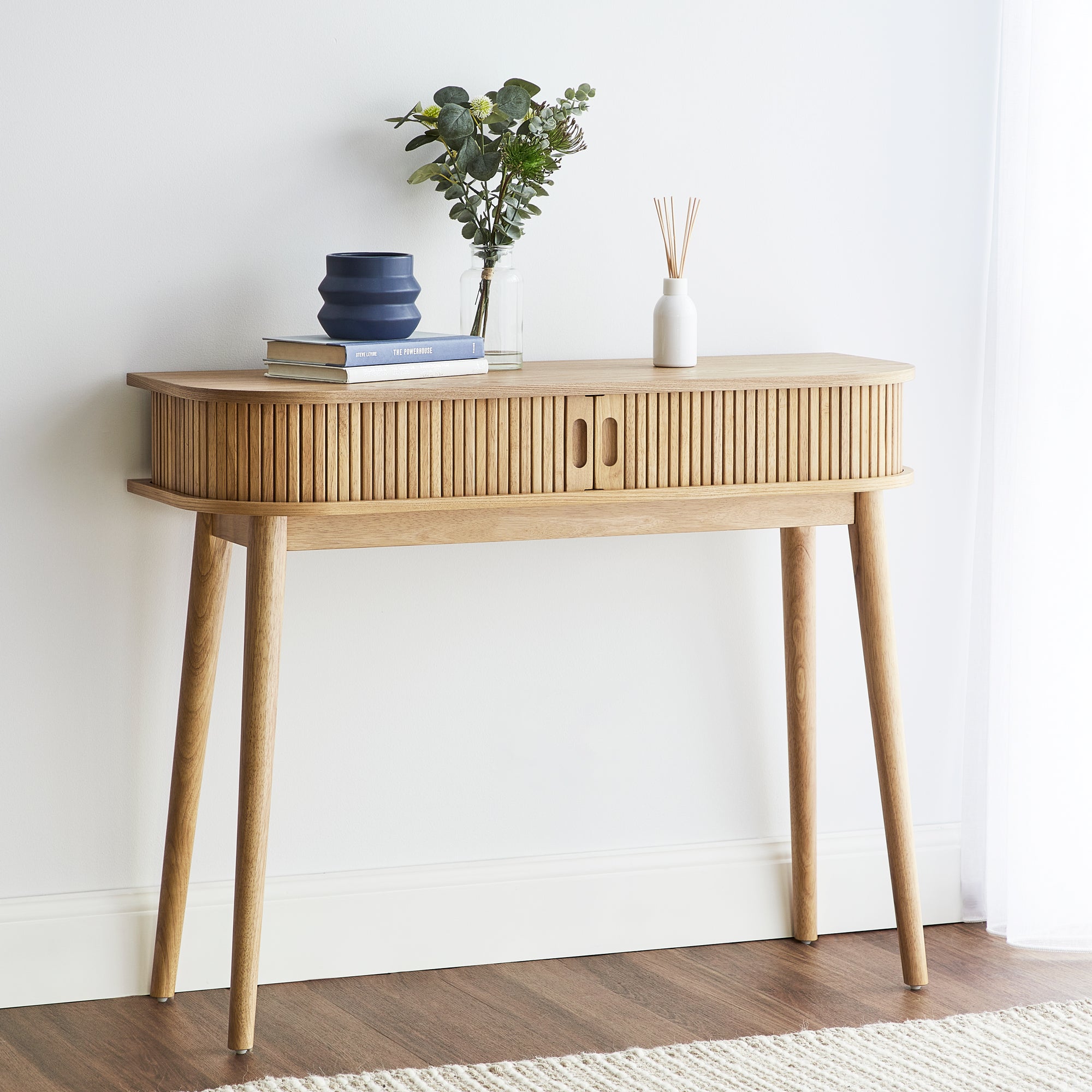 Curve Console Table Natural (100cm)