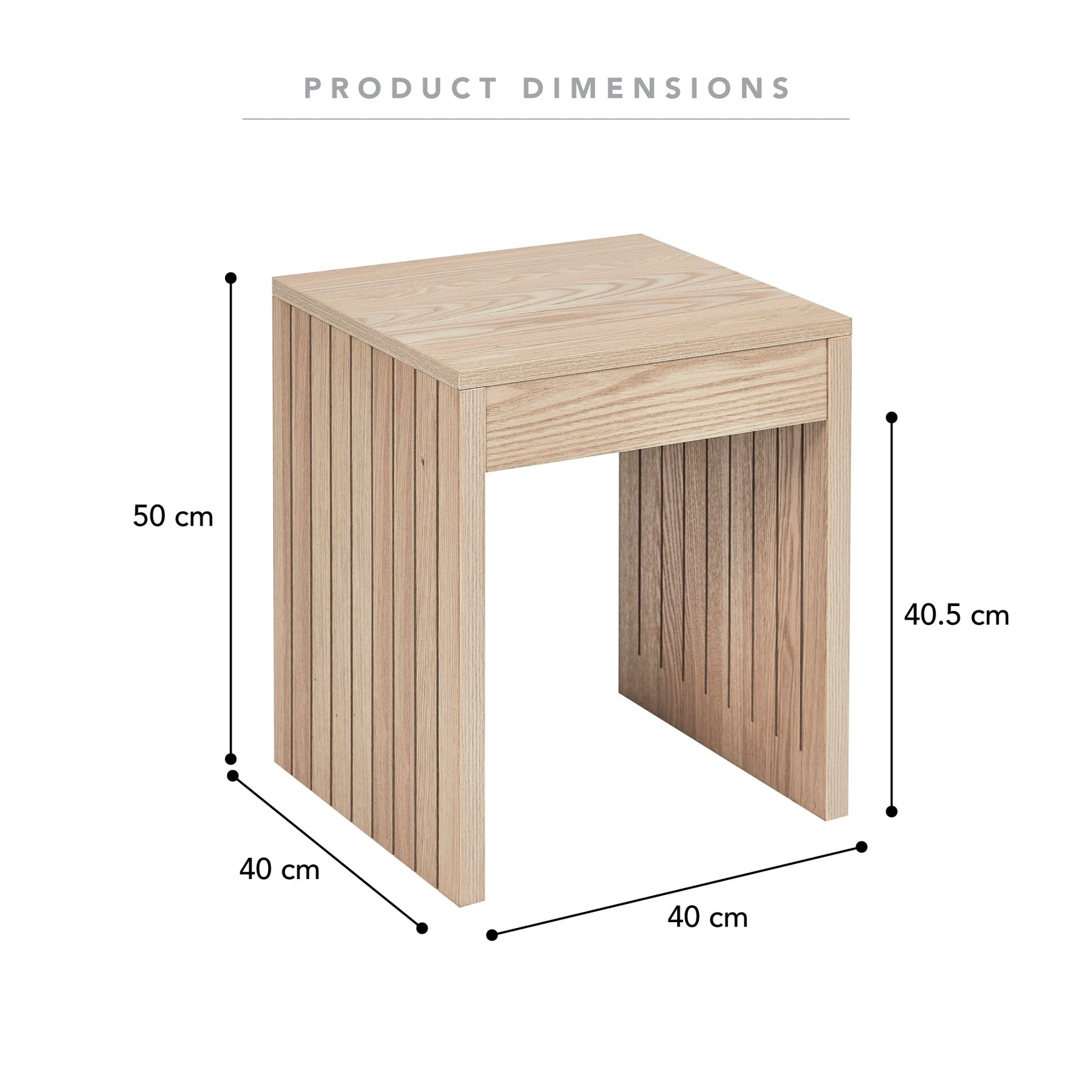 Harper Side Table Natural