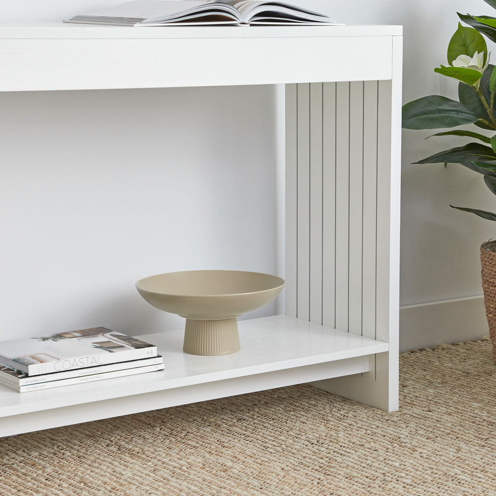 Harper Console Table White (120cm)